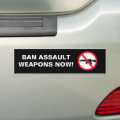 Ban Assault Weapons Bumper Sticker | Zazzle