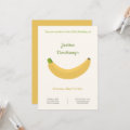 Banana Birthday Invitation | Zazzle