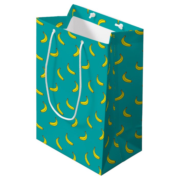 Banana Pattern Gift Bag | Zazzle