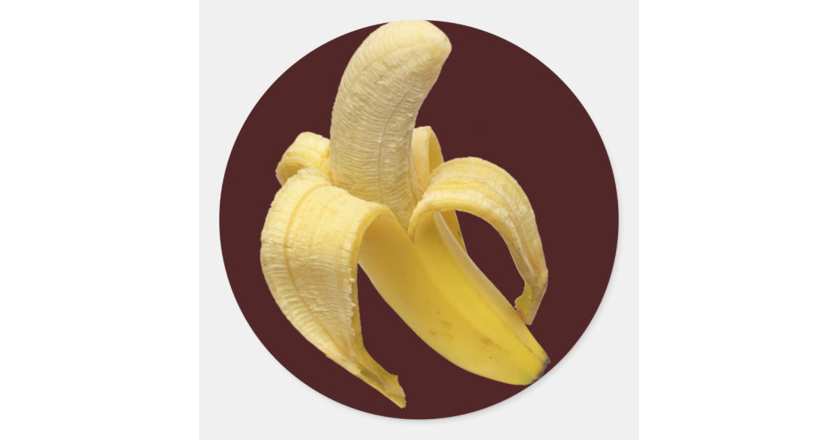 Banana Sticker | Zazzle