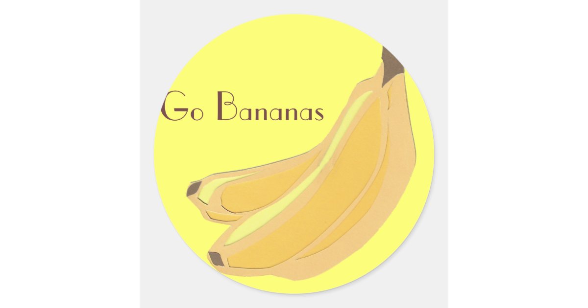 Banana Stickers | Zazzle