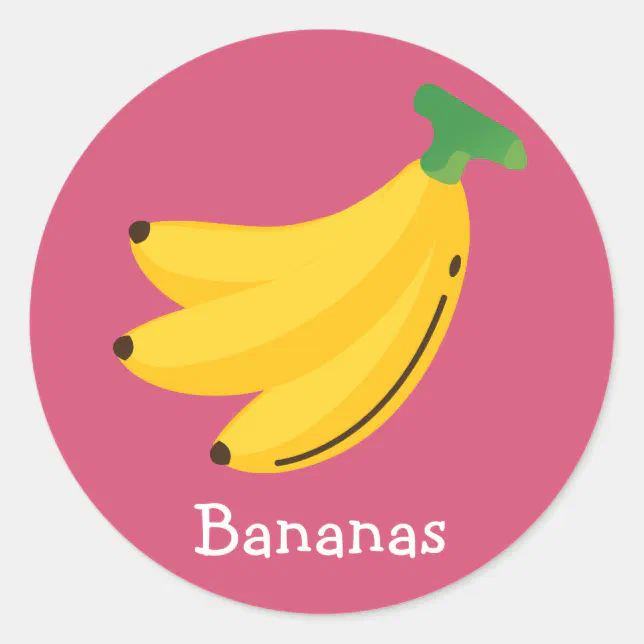 Bananas Sticker | Zazzle