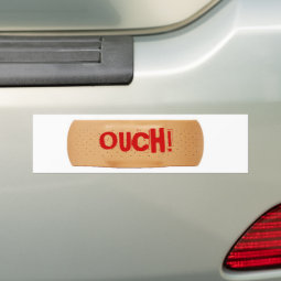 Band Aid Bumper Sticker | Zazzle