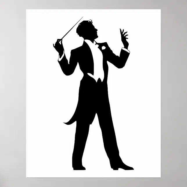 Band Conductor Poster | Zazzle