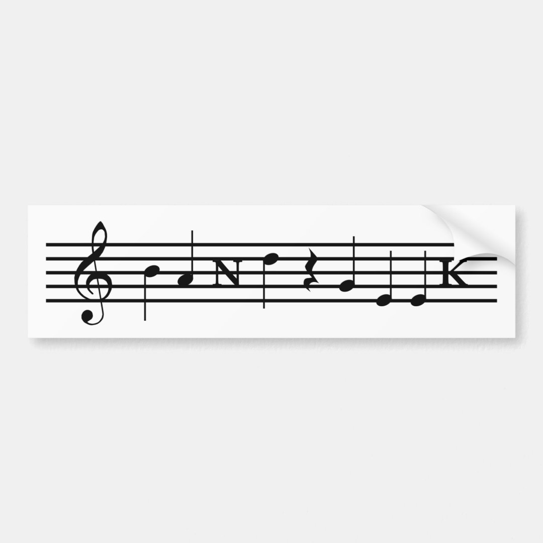 Band Geek Bumper Sticker | Zazzle