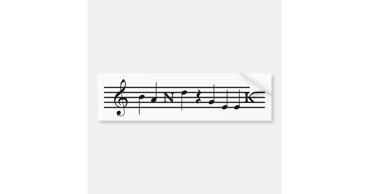 Band Geek Bumper Sticker | Zazzle