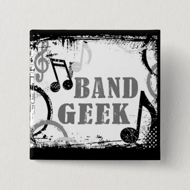 Band Geek Pin | Zazzle