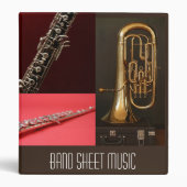 Band Sheet Music school band student folder | Zazzle