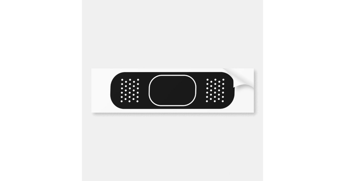 Bandage Bumper Sticker | Zazzle