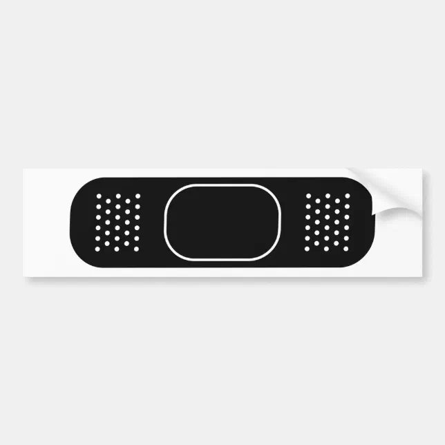 Bandage Bumper Sticker | Zazzle