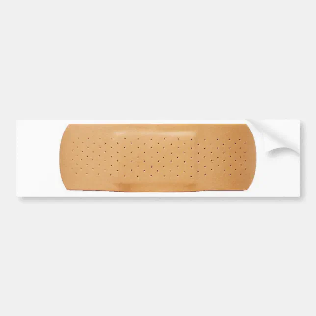 Bandage for Your Car Bumper Sticker | Zazzle