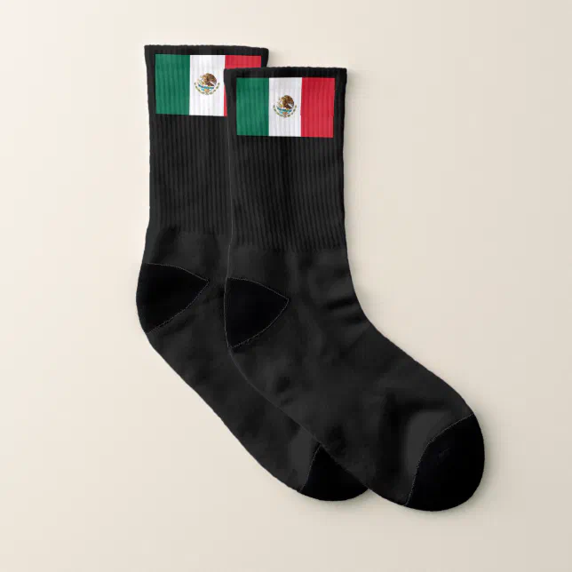 Bandera de México - Flag of Mexico - Mexican Flag Socks | Zazzle