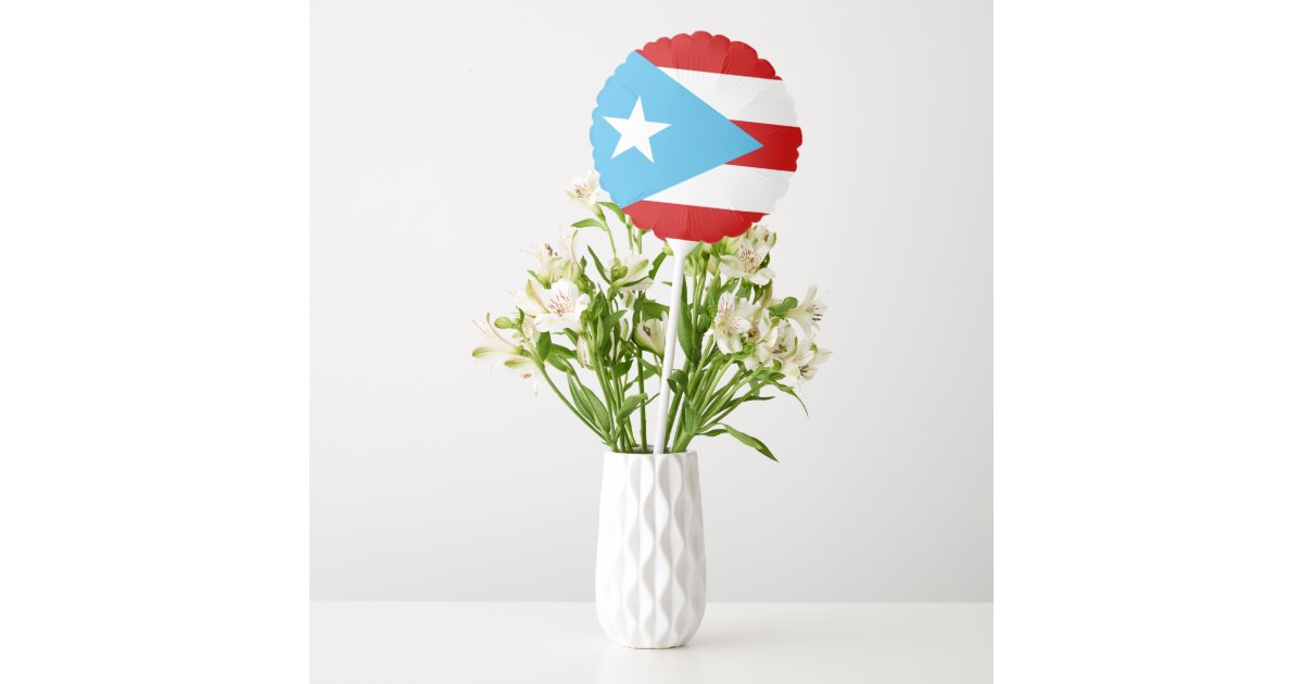 Bandera de Puerto Rico Balloon | Zazzle