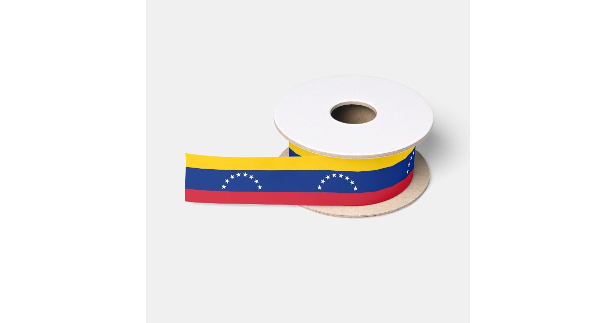 Bandera de Venezuela - Flag of Venezuela Satin Ribbon | Zazzle