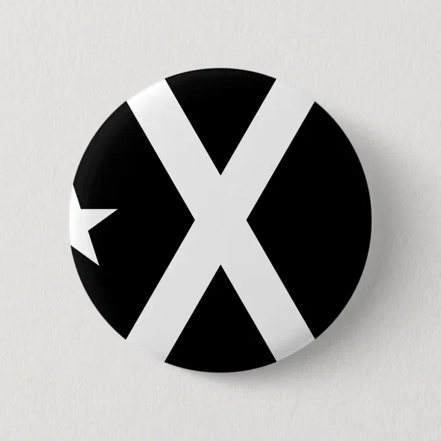 Bandera Negra - Estelada Catalunya Flag Button | Zazzle