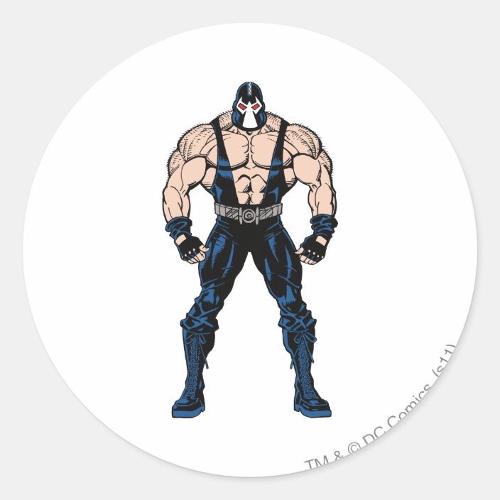 Bane Classic Stance Classic Round Sticker | Zazzle.com