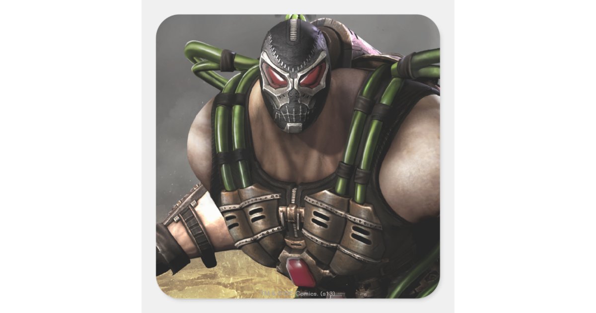 Bane Square Sticker | Zazzle
