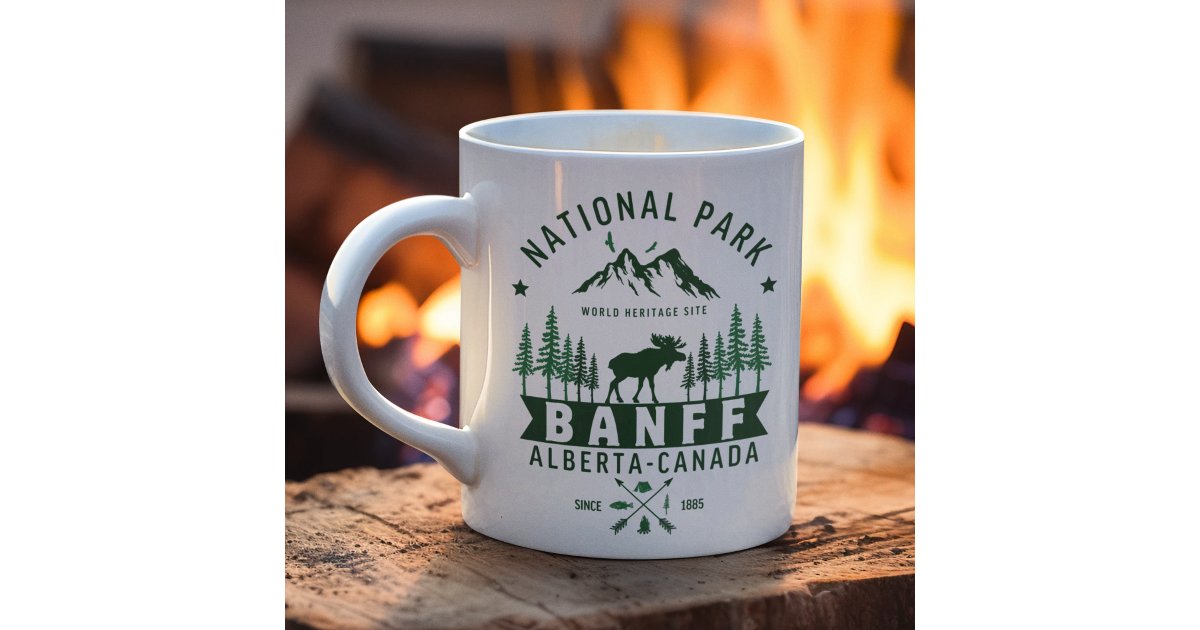 Banff National Park Beautiful Landscape Coffee Mug | Zazzle