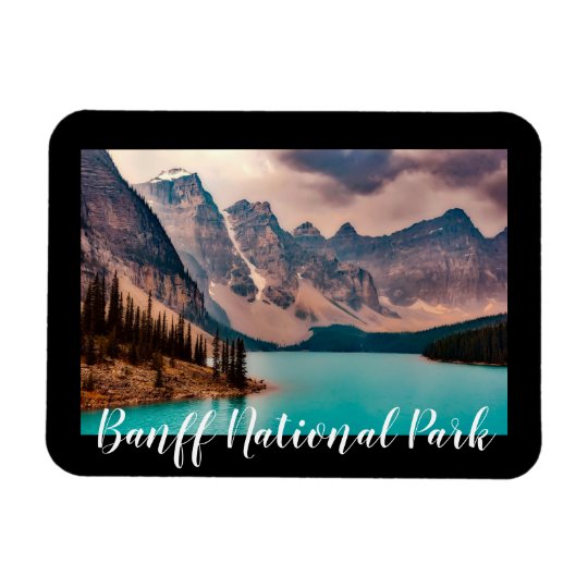 Banff National Park Lake Magnet | Zazzle.com