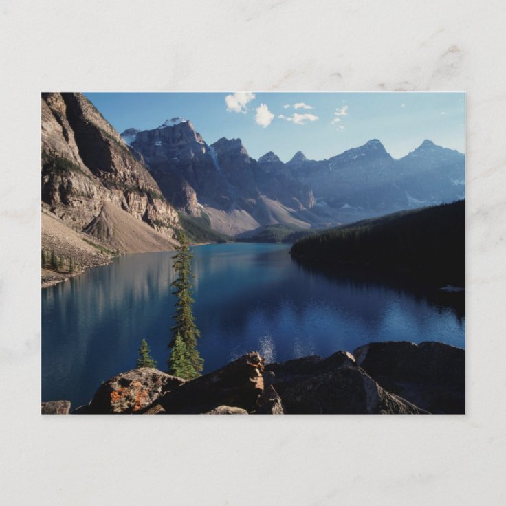 Banff National Park Moraine Lake Postcard | Zazzle