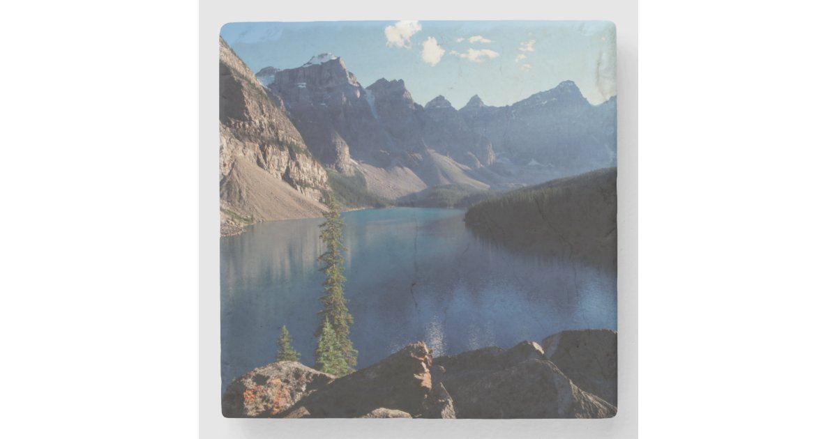 Banff National Park Moraine Lake Stone Coaster | Zazzle