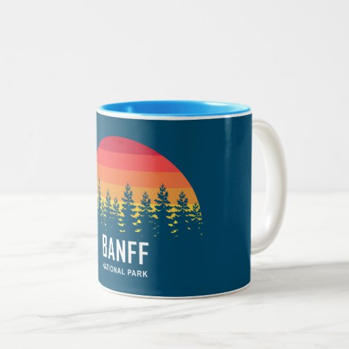 Banff National Park Two-Tone Coffee Mug | Zazzle