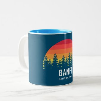 Banff National Park Two-Tone Coffee Mug | Zazzle