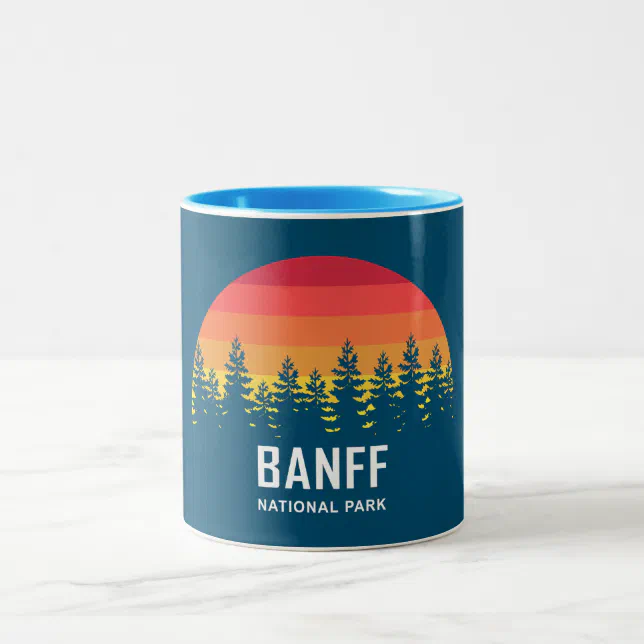 Banff National Park Two-Tone Coffee Mug | Zazzle