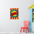 BANG! Pop Art Comic Style Poster | Zazzle