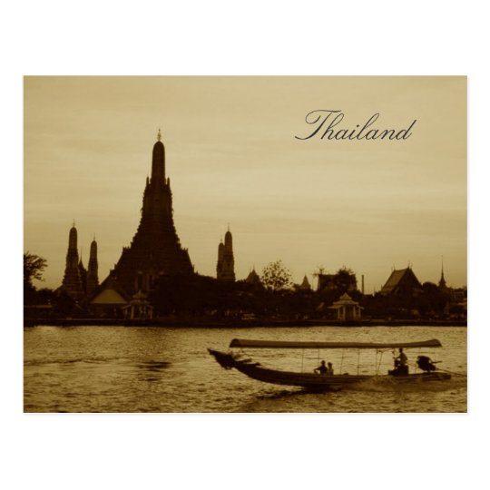 Bangkok, Thailand Postcard | Zazzle.com