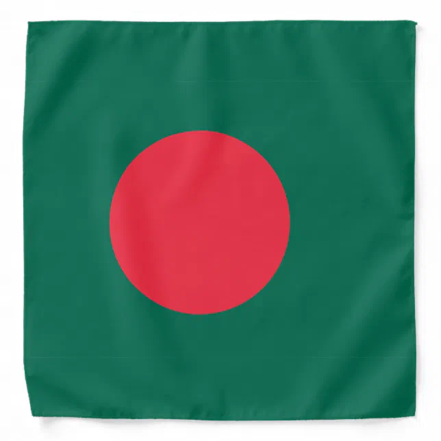 Bangladesh flag Bandana | Zazzle