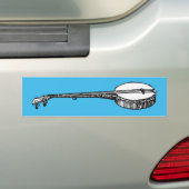 Banjo Bumper Sticker | Zazzle