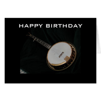 Banjo Birthday Cards - Greeting & Photo Cards | Zazzle