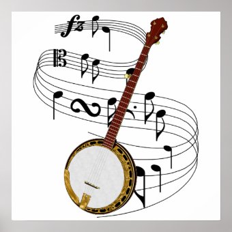 Banjo Poster | Zazzle