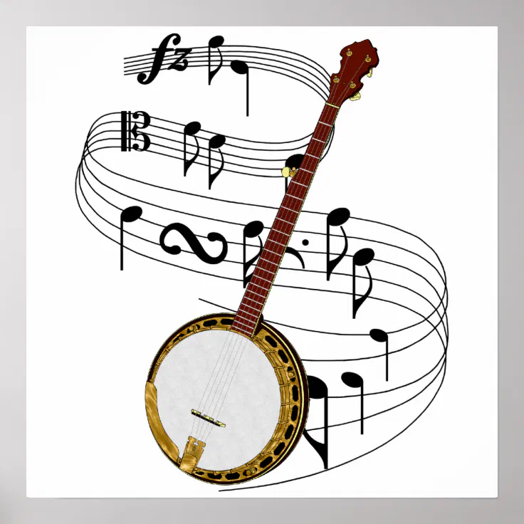 Banjo Poster | Zazzle