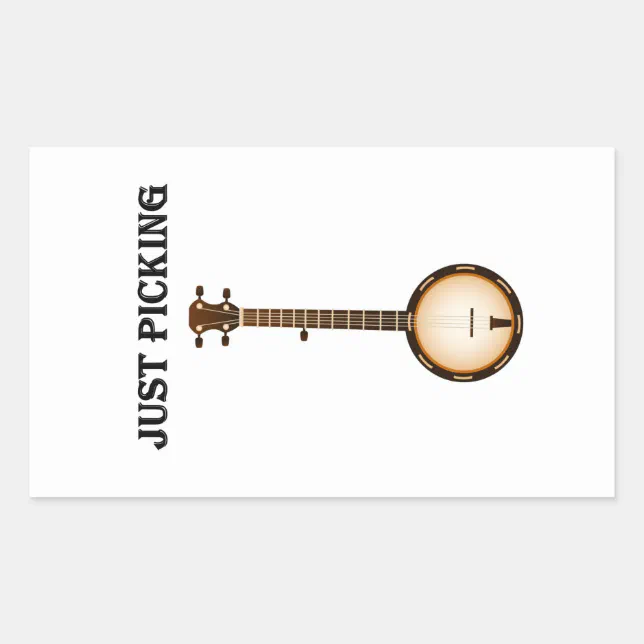 Banjo sticker | Zazzle