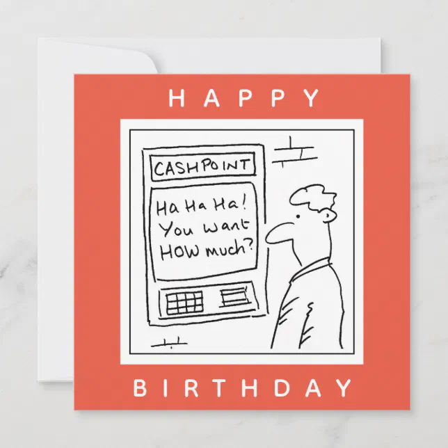 Bank Cashpoint Machine and Customer Card | Zazzle