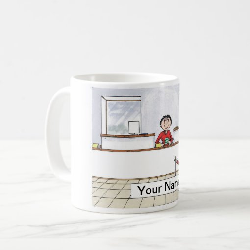 Bank Teller, Female Coffee Mug | Zazzle
