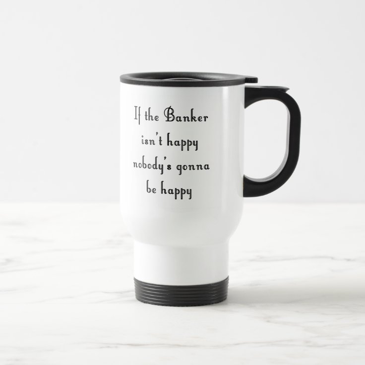 Bank Teller or Banker Mug | Zazzle