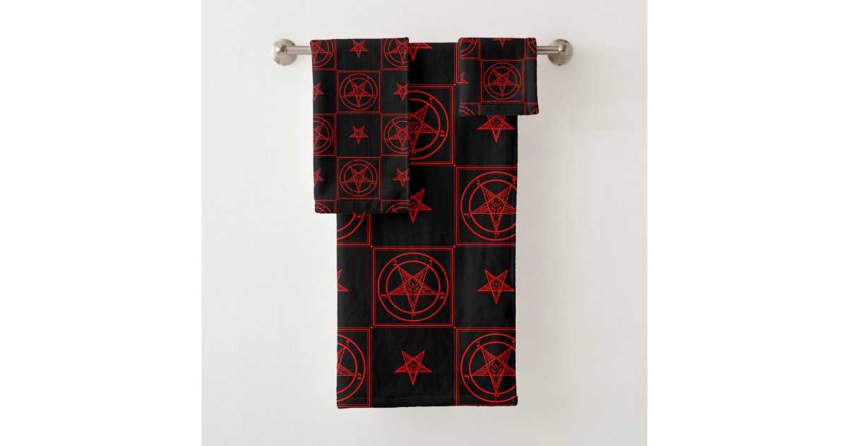 Baphomet Bath Towel Set | Zazzle