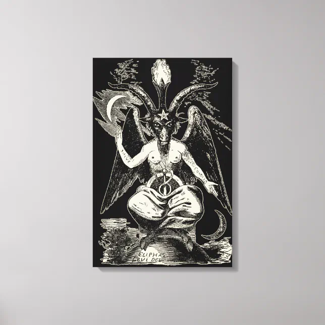 Baphomet Canvas Print | Zazzle