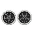 Baphomet Church of Satan Cufflinks | Zazzle