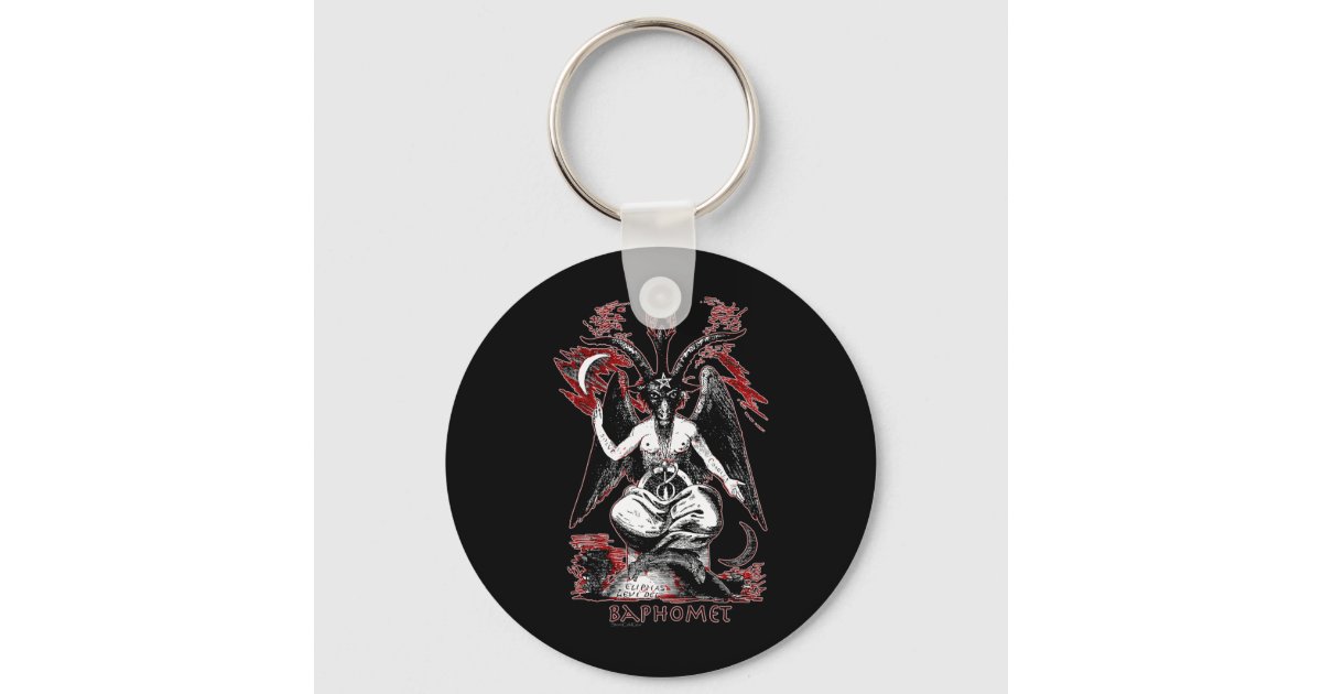 Baphomet Keychain | Zazzle