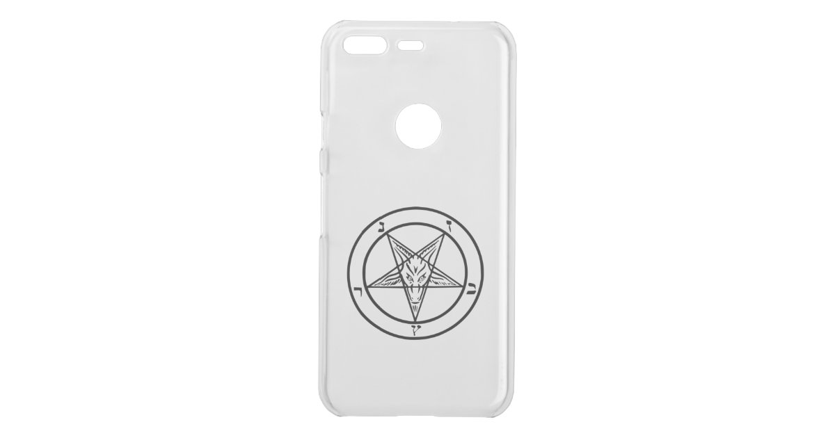 Baphomet Pentagram Uncommon Google Pixel Case | Zazzle
