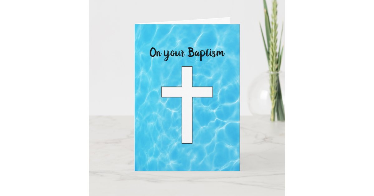 Baptism Card | Zazzle.com