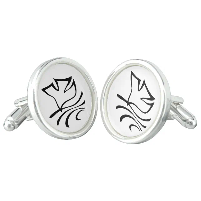Baptism Dove Cufflinks | Zazzle