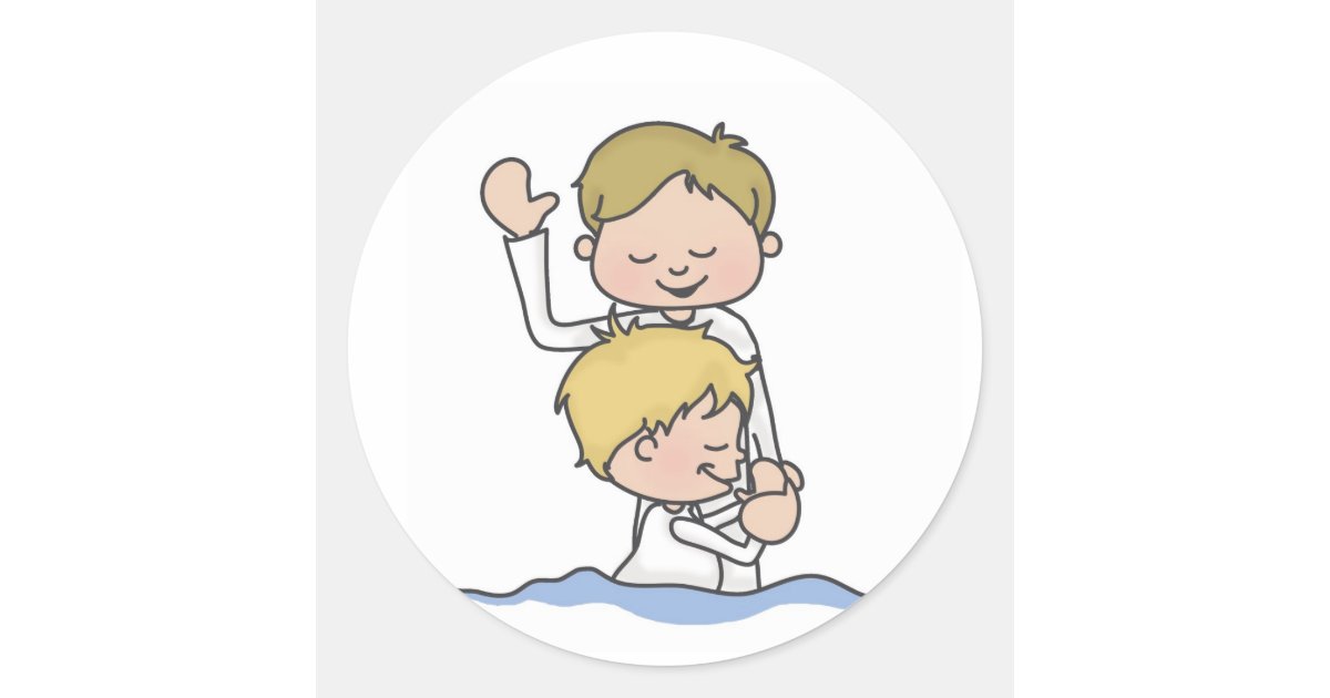 Baptism Stickers | Zazzle