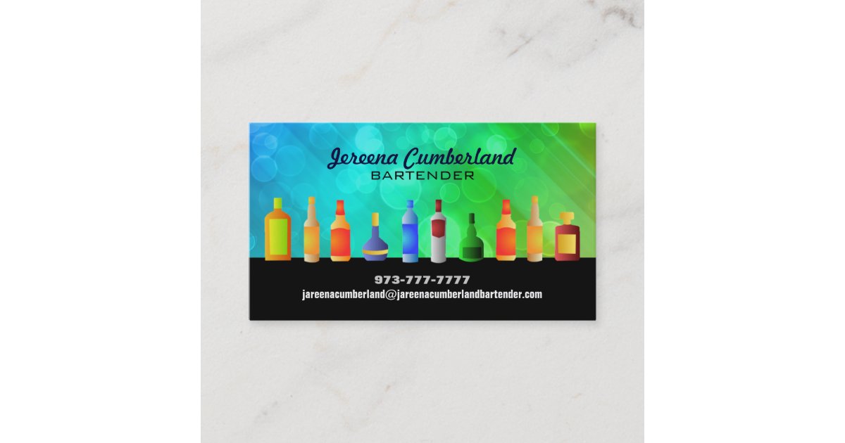 Bar Business Cards | Zazzle