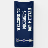 Bar mitzvah welcome sign | Zazzle