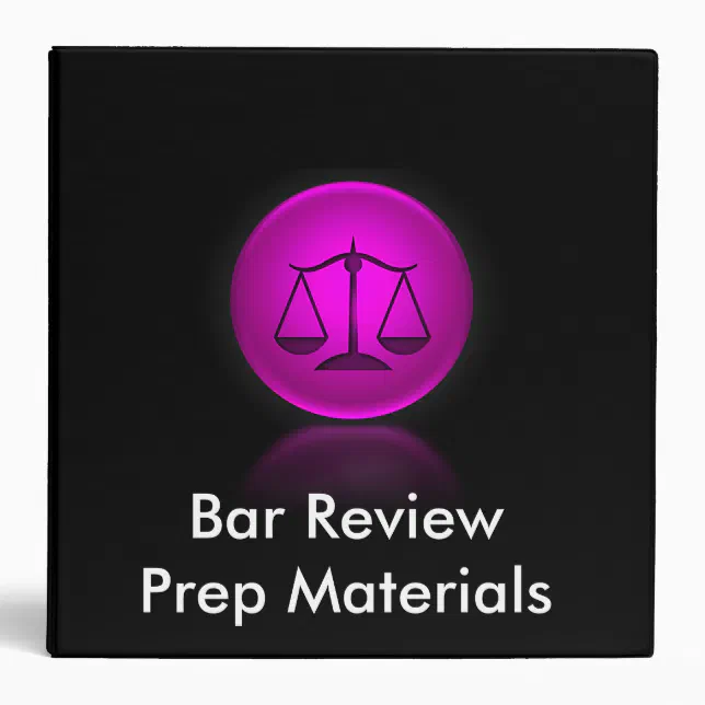Bar Review Binder | Zazzle